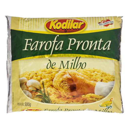 Farofa Pronta de Milho Kodilar 500g - Sonda Supermercado Delivery
