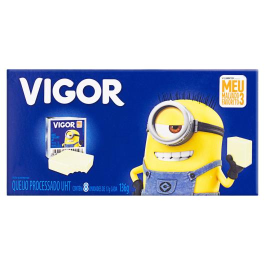 Queijo processado minions Vigor 136g - Sonda Supermercado Delivery