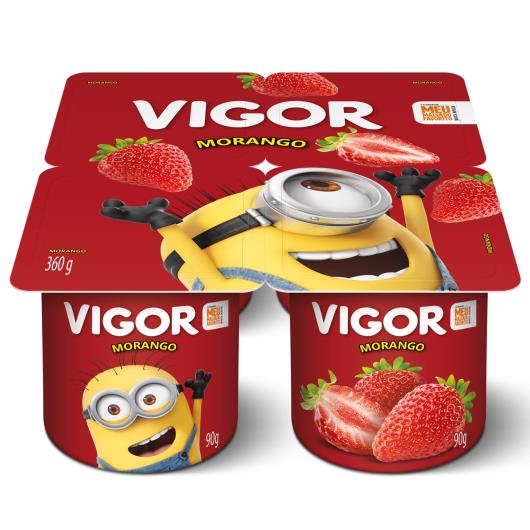 Iogurte morango Minions Vigor 360g - Sonda Supermercado Delivery