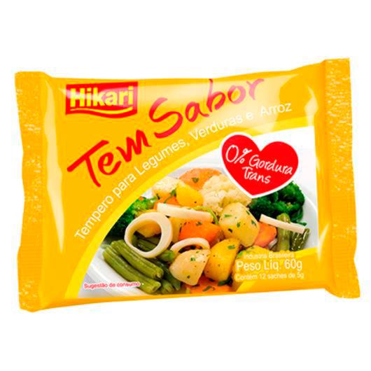 Tempero legumens, verduras e arroz Tem Sabor Hikari 60g - Sonda ...