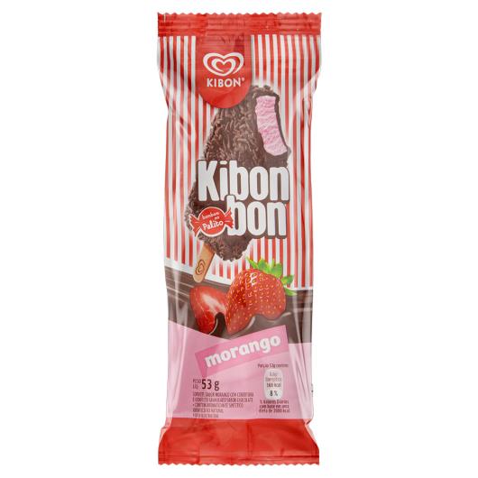 Sorvete Morango Kibon Kibonbon 53g - Sonda Supermercado Delivery
