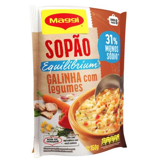 Sopão MAGGI Equilibrium Galinha com Legumes 150g - Sonda Supermercado ...