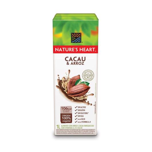 Bebida Vegetal Natures Heart Cacau E Arroz 1l Sonda Supermercado Delivery
