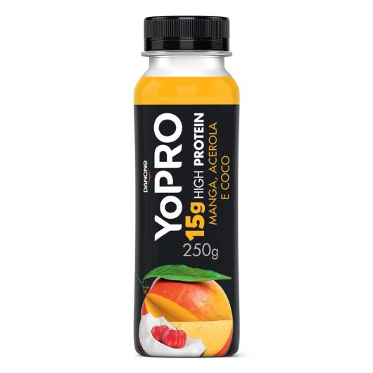 YoPRO Smoothie Manga Acerola e Coco 15g de proteínas 250g - Sonda ...
