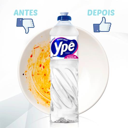 Detergente líquido Ypê coco 500ml - Sonda Supermercado Delivery