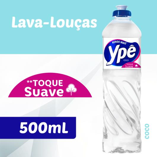 Detergente líquido Ypê coco 500ml - Sonda Supermercado Delivery