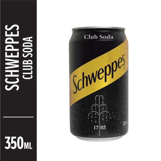 Schweppes Club Soda LATA 350ML - Sonda Supermercado Delivery