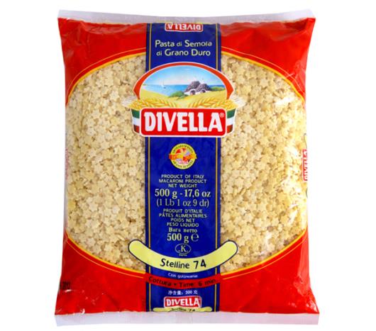 Macarrão Divella Stelline 74 500g - Sonda Supermercado Delivery