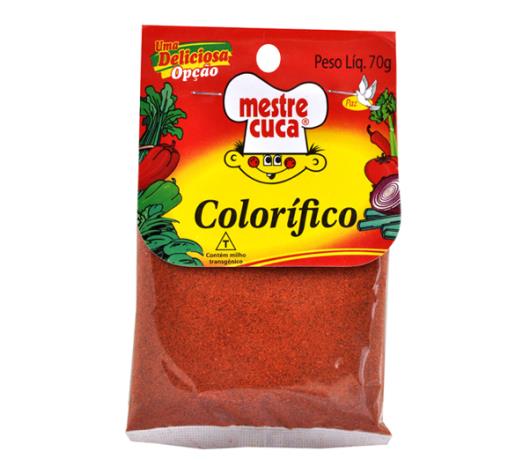 Tempero colorífico Mestre Cuca 70g - Sonda Supermercado Delivery