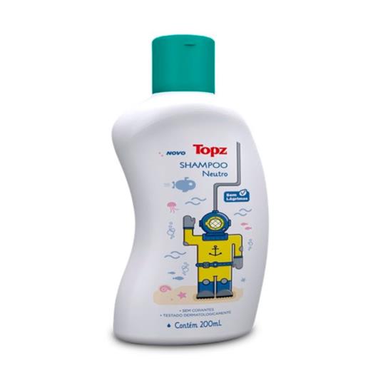 Shampoo Topz Baby Infantil Neutro 200ml - Sonda Supermercado Delivery
