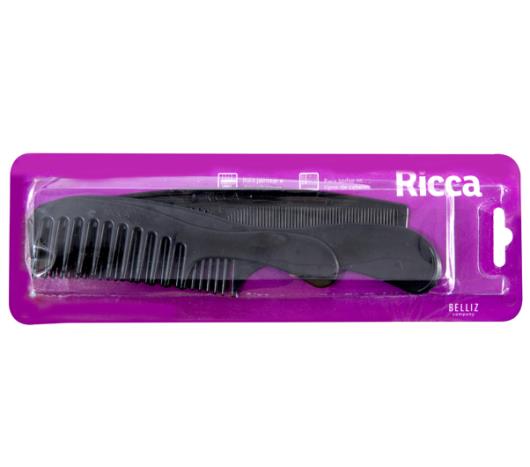 Pente basic style com 3 unidades Ricca - Sonda Supermercado Delivery