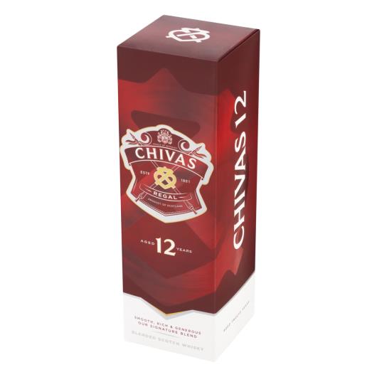 Whisky Chivas Regal 12 anos Escocês 1 litro - Sonda Supermercado Delivery