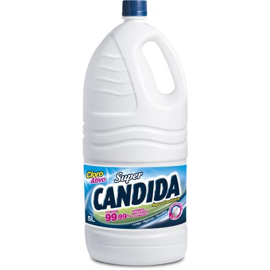 ÁGUA SANITÁRIA SUPER CANDIDA CLORO ATIVO 5L - Sonda Supermercado Delivery